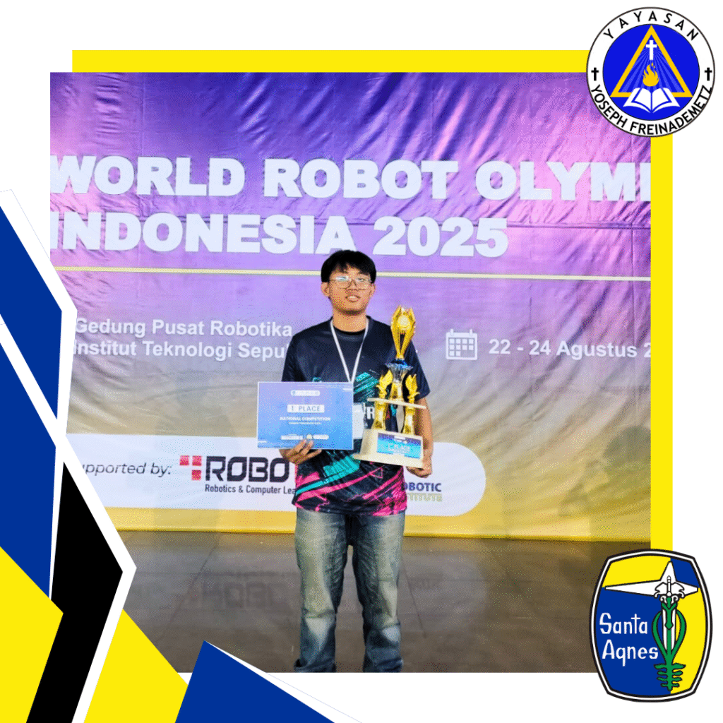 1st Place – World Robot Olympiad Indonesia 2025 (by ITS) – SMAS KATOLIK ...